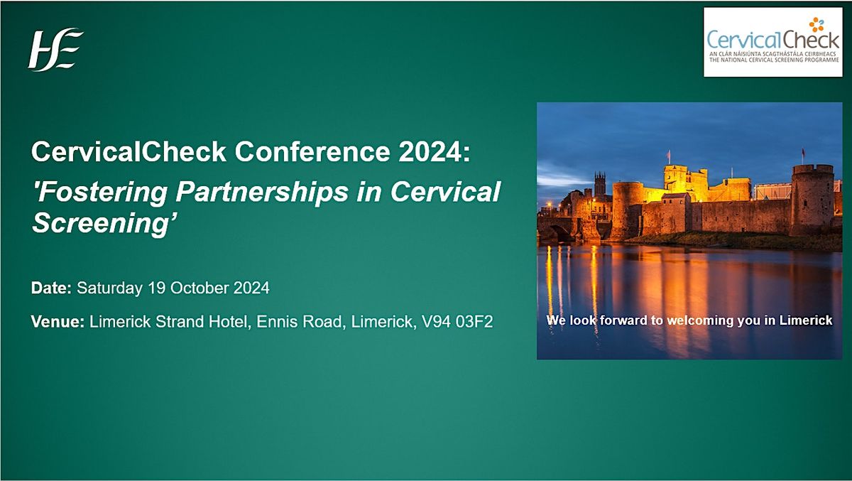 CervicalCheck Conference 2024: Fostering partnerships in cervical ...