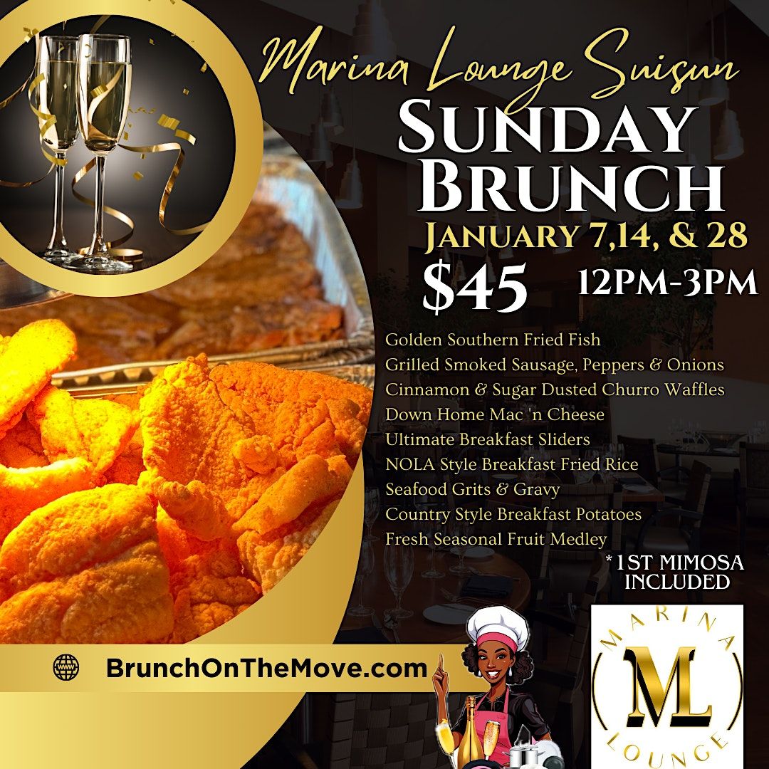 Marina Lounge Pop-Up Brunch Sunday 1/28, Marina Lounge, Main Street ...