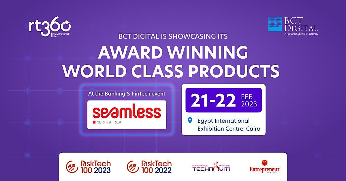Meet BCT Digital at Seamless North Africa 2023, Egypt International ...