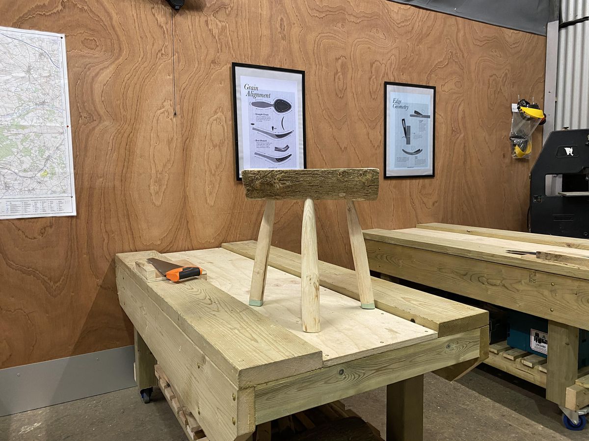 Rustic Log Stool Making Workshop, SN8 4NG, Marlborough, 13 January 2024 ...