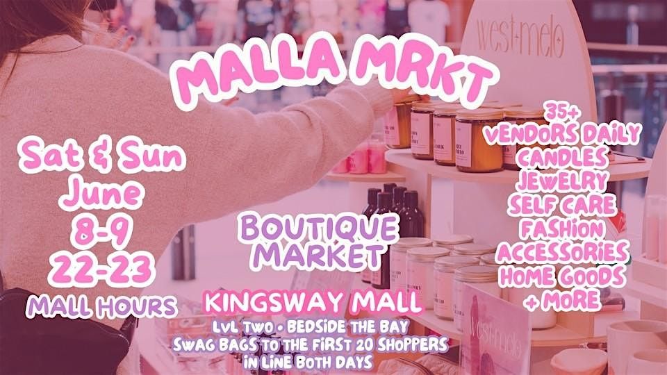Malla MRKT - Howdy Honey Market, Kingsway Mall, Edmonton, 22 June to 23 June | AllEvents