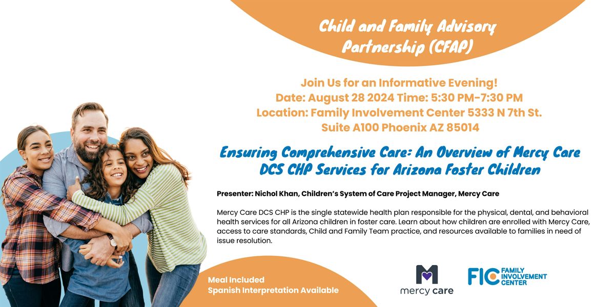 August Child and Family Advisory Partnership (CFAP), 5333 North 7th ...