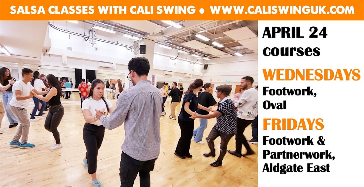 April Salsa Courses with Cali Swing, MULTIPLE VENUES & LOCATIONS ️ ...