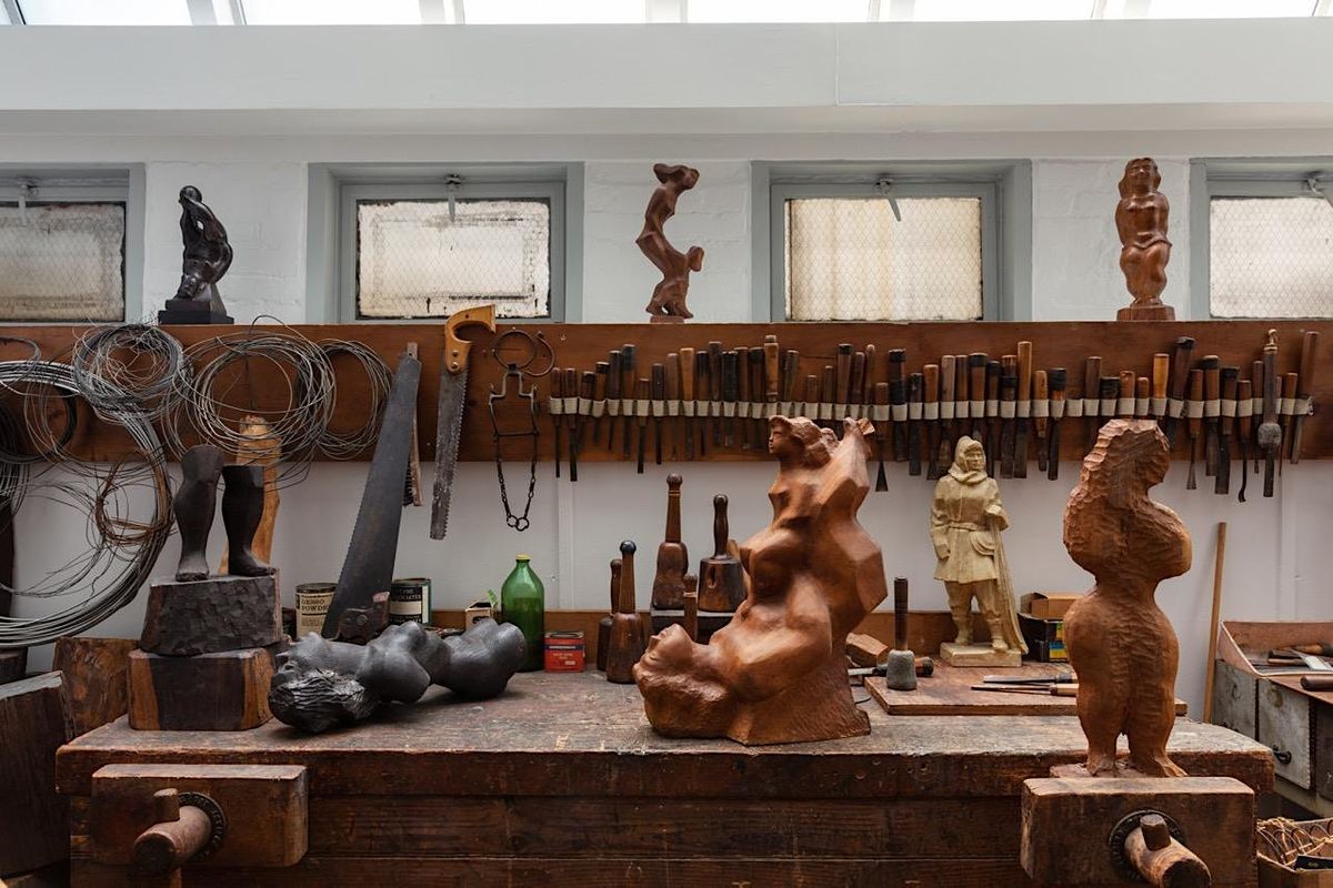 Sasha Davis: Chaim Gross: The Idea and the Block, New York Studio ...