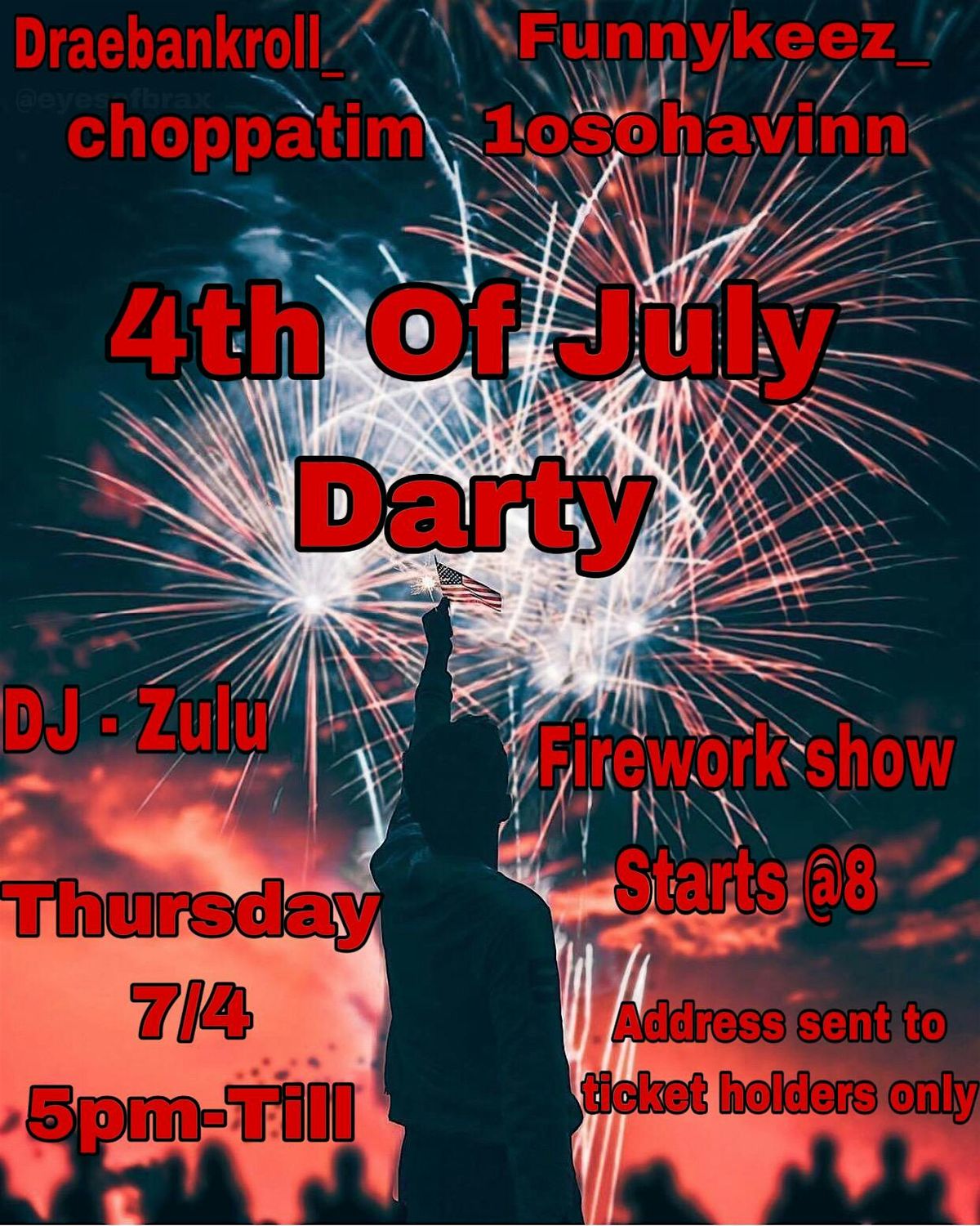 4th Of July Darty, 17701 Halton Park Dr, Charlotte, 4 July 2024 ...