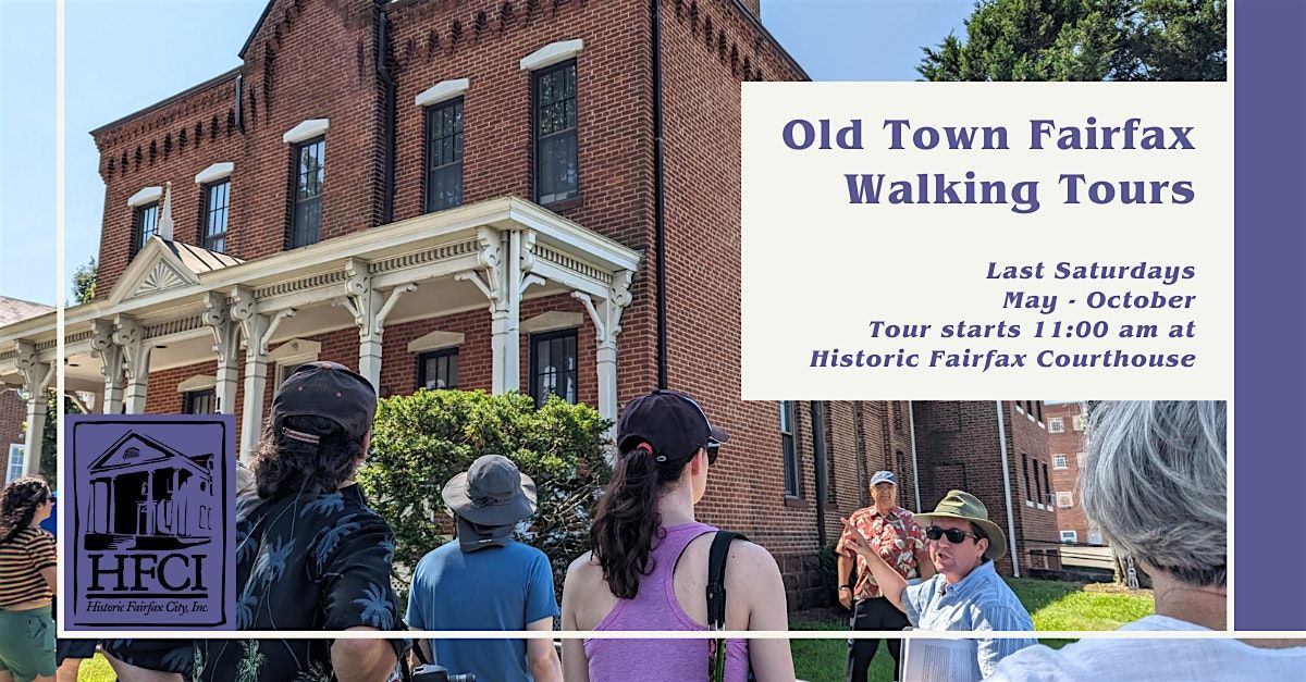 Old Town Fairfax Walking Tour, Front of Old Courthouse, Fairfax, 31 ...