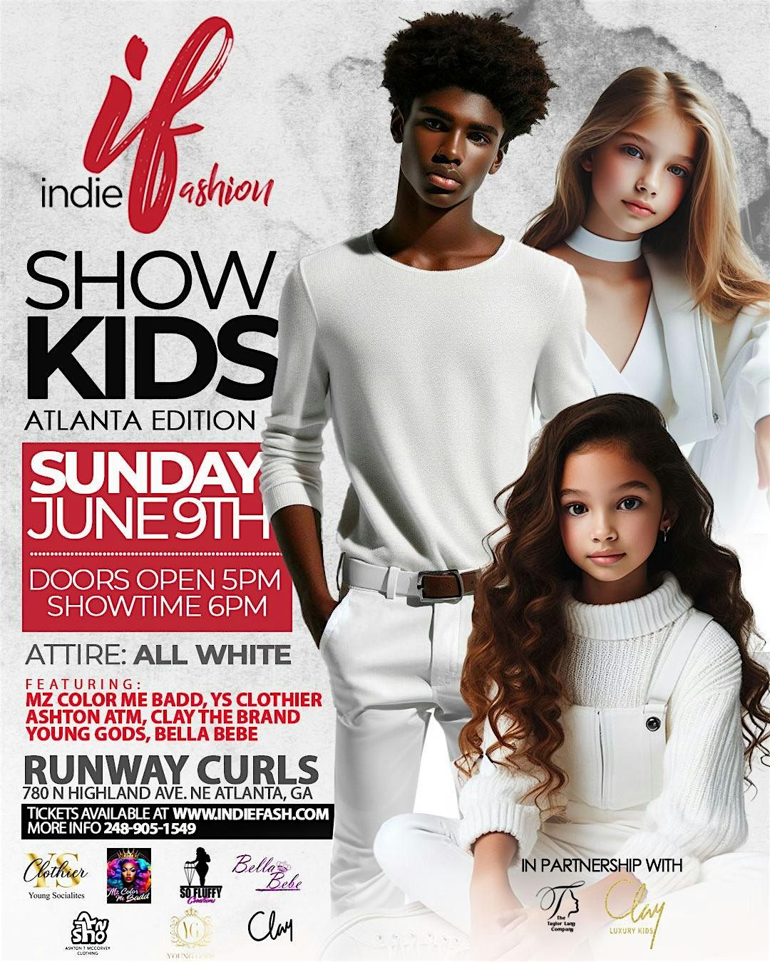 Indie Fashion Show Kids “Atlanta”, Runway Curls Salon Suites, Atlanta ...