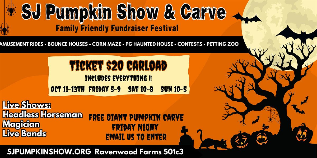 SJ Pumpkin Festival & Carve, Salem County Fairgrounds Drive Thru ...
