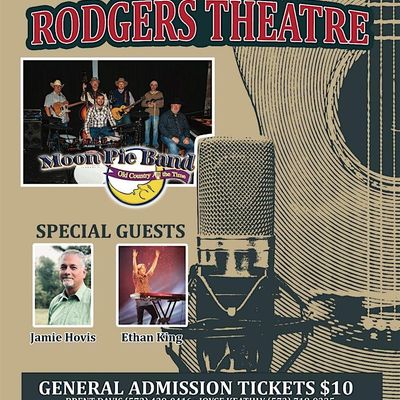 Moon Pie Band Opry at the Rodgers special guests, Jamie Hovis & Ethan ...
