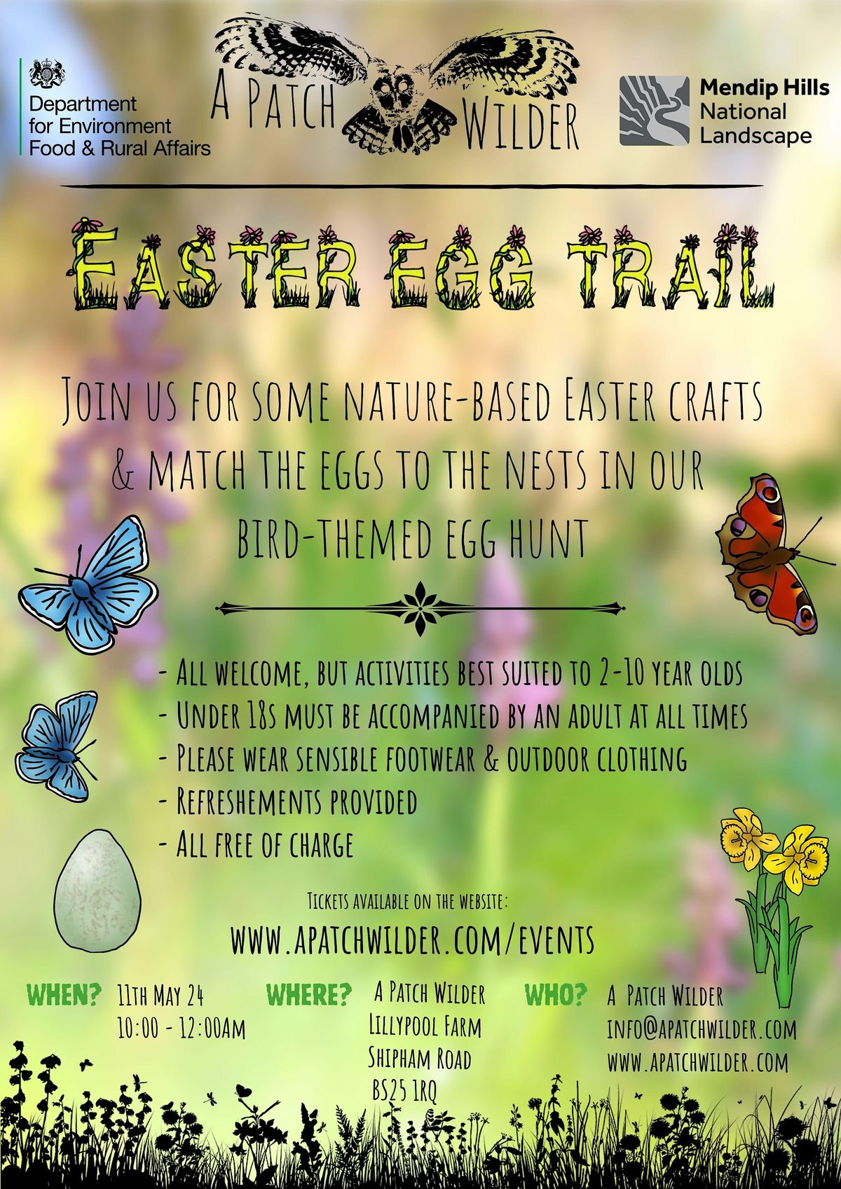 Easter Egg Trail, A Patch Wilder, Winscombe, 11 May 2024 | AllEvents.in