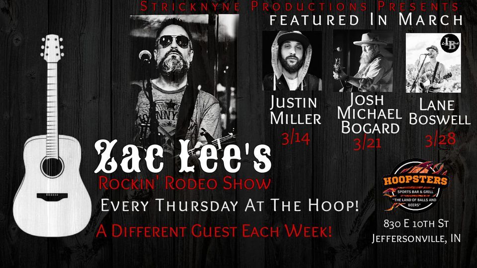 Zac Lee ft Josh Michael Bogard , Hoopsters Sports Grill, Jeffersonville ...