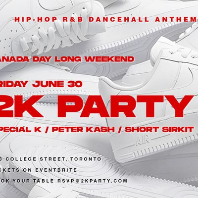 2K Party - 2000s Hip Hop Anthems - Canada Day Long Weekend Edition ...