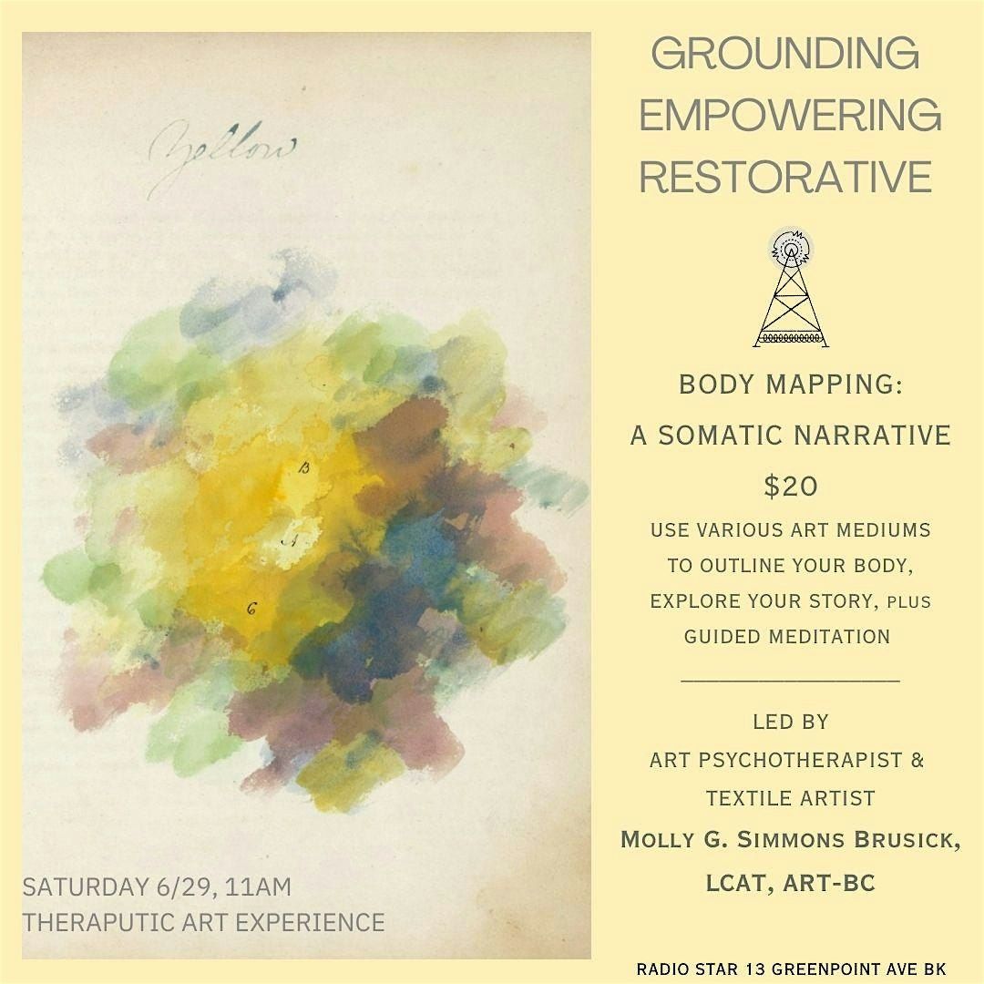 Body Mapping: A Somatic Narrative, Radio Star, Brooklyn, 29 June 2024 ...