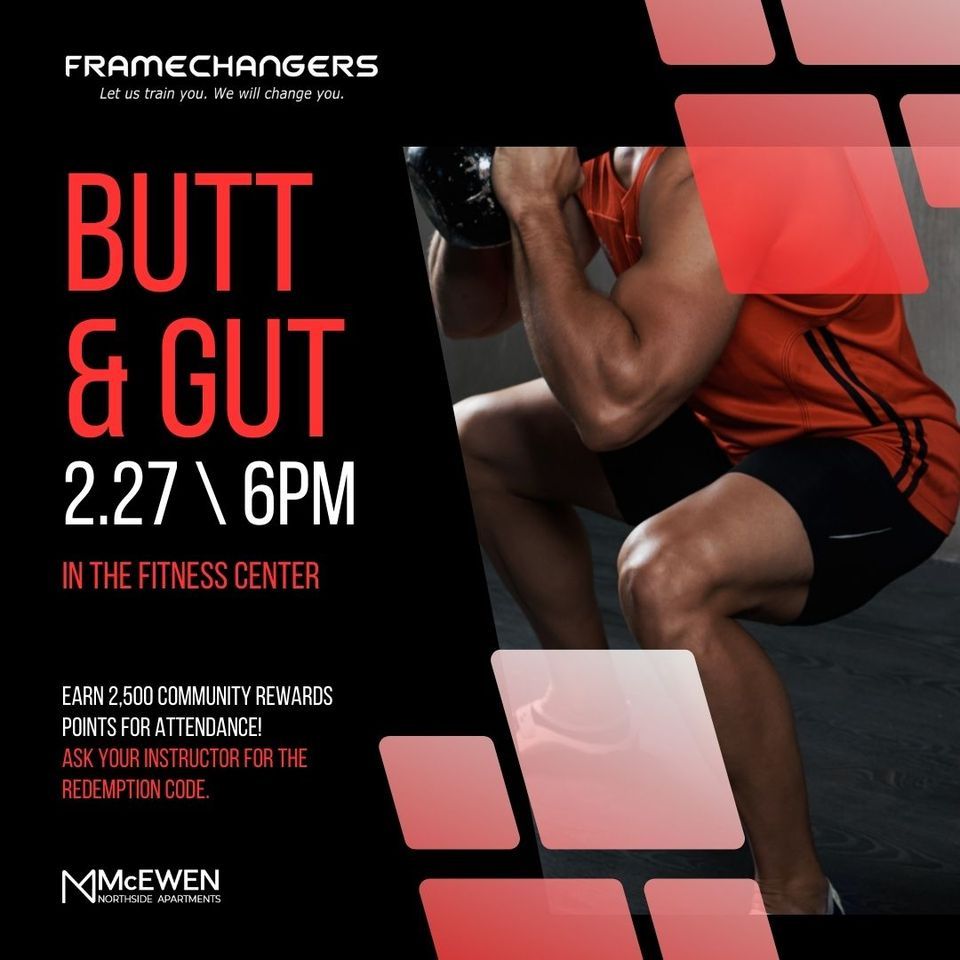 Fitness Class - Butt & Gut, 4015 Aspen Grove Dr, Franklin, TN, United ...