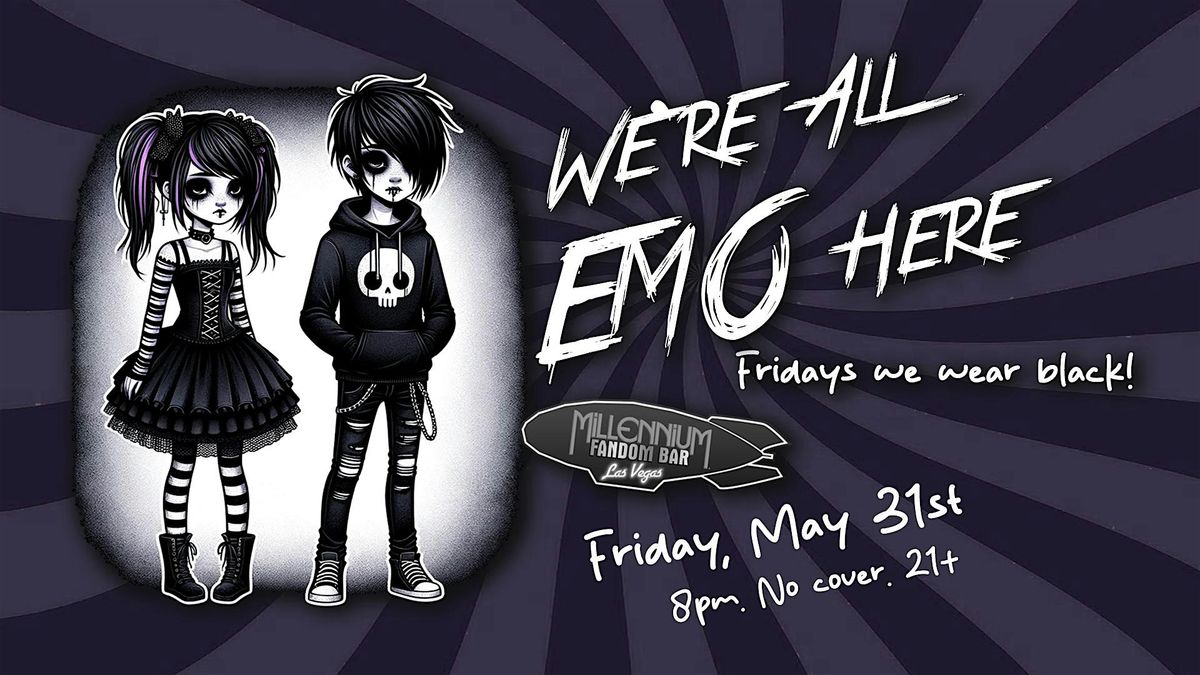 Were All EMO Here... EMO NIGHT!, Millennium FANDOM BAR, Las Vegas, 31 ...