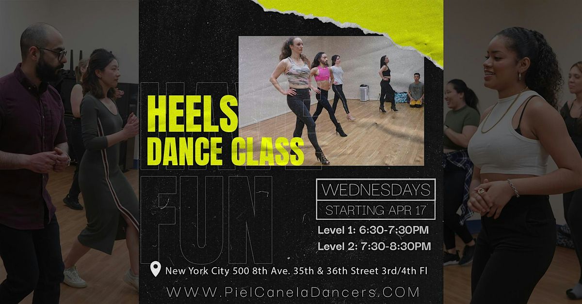 Heels Dance Class, Level 2 Advanced- Beginner, Pearl Studio NYC, New ...