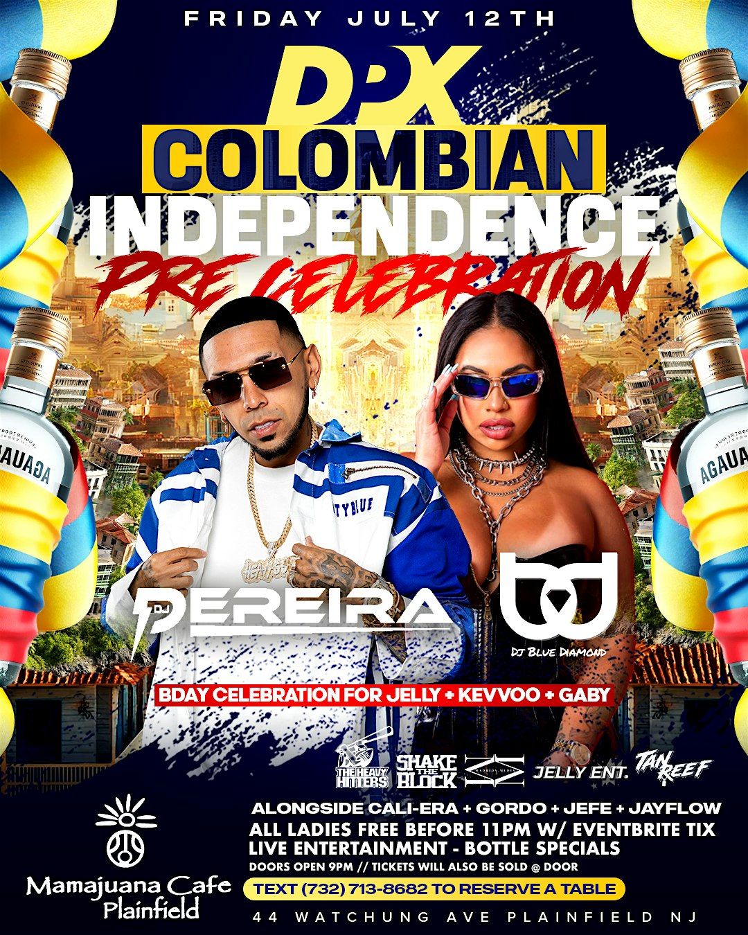 DPX COLOMBIAN INDEPENDENCE PRE CELEBRATION, Mamajuana Café Plainfield ...