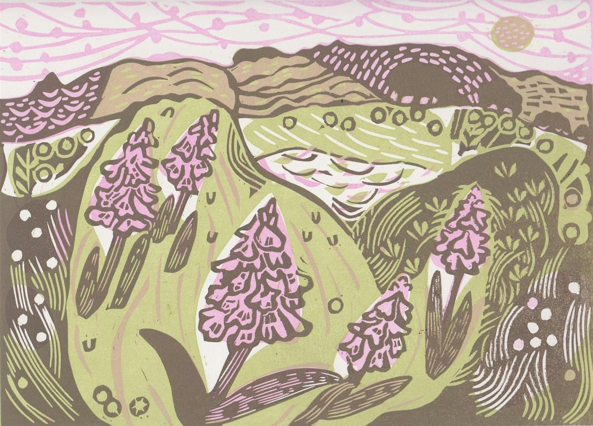 Two-Day Colour Linocut Printmaking Course with Luna North, Studio KIND ...