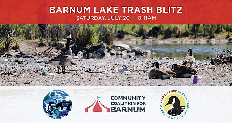 Barnum Lake Trash Blitz (Barnum Lake Cleanup), Barnum Park, Denver, 20 ...
