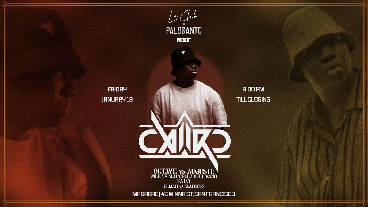 Afro-House DJ CAIIRO (South Africa), OKTAVE (New York) & AUGUSTE ...