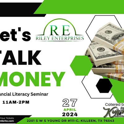 Lets Talk Money, The Social Instance, Killeen, April 27 2024 | AllEvents.in
