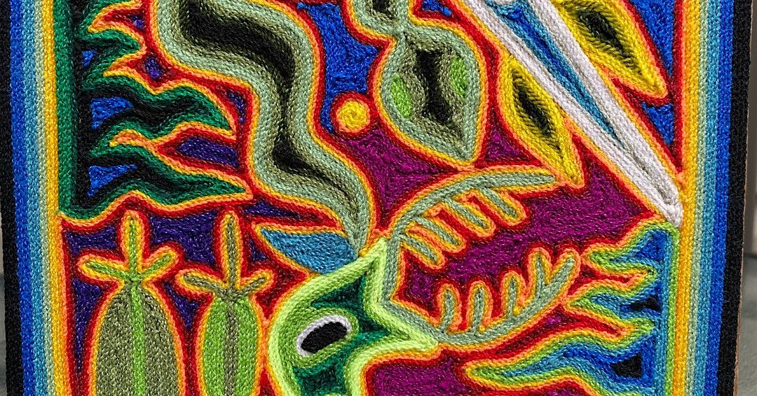 Cultural Creativity Series: Mexican Indigenous Art: Huichol Yarn ...