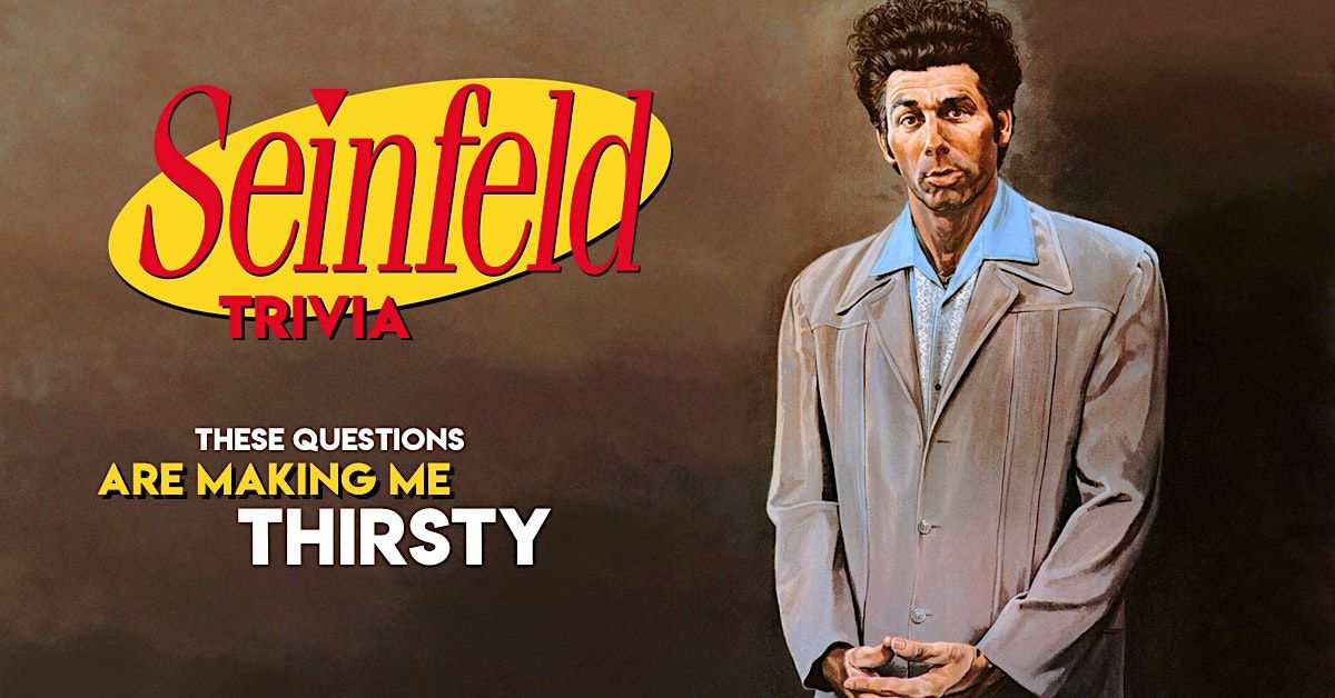 SEINFELD Trivia [SOUTHPORT SHARKS], Southport Sharks, 13 November 2024 ...