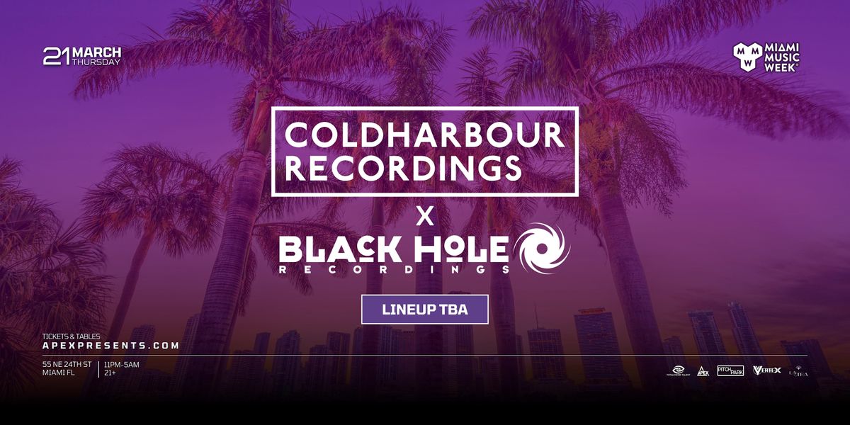 COLDHARBOUR x BLACK HOLE RECORDINGS @ LA OTRA (MMW), La Otra, Miami, 21 March to 22 March ...