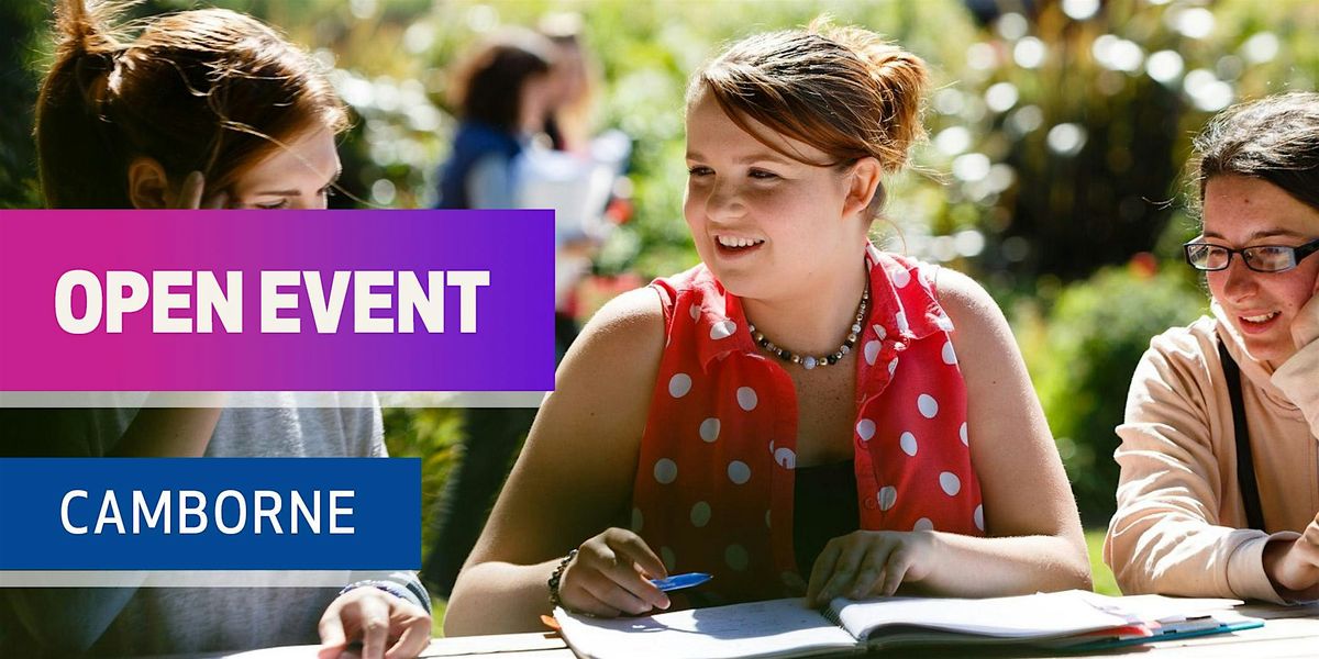 Open Event & Taster at Cornwall College Camborne, TR15 3RD, Pool, 29 ...