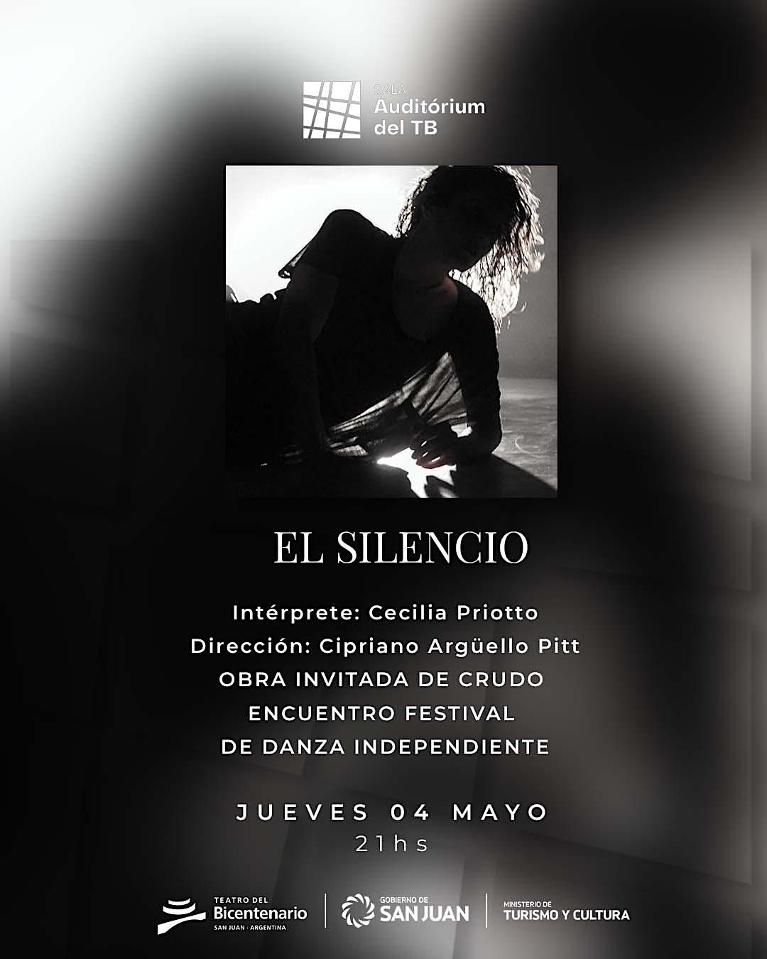 "El silencio" de Cipriano Argüello Pitt y Cecilia Priotto, Teatro del ...