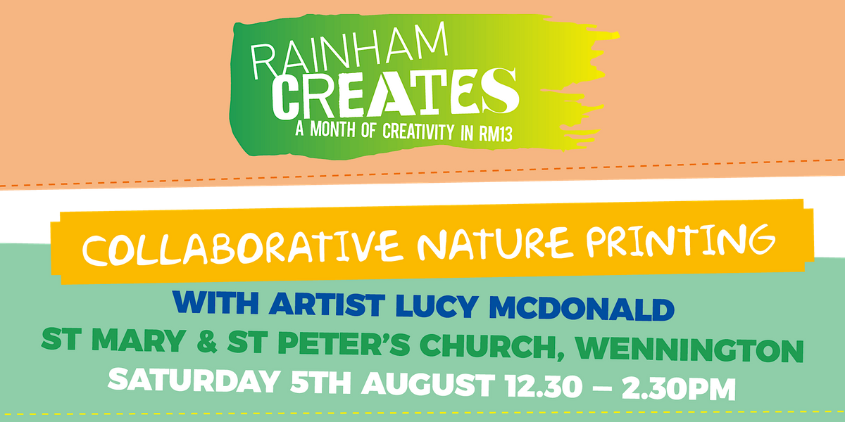 Collaborative Nature Printing - RAINHAM CREATES, St Mary & St Peter's ...
