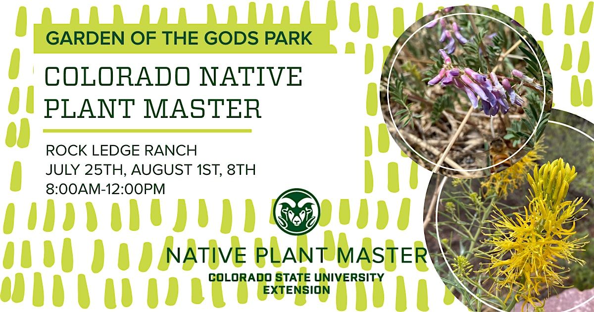Colorado Native Plant Master: Garden of the Gods, Garden of the Gods ...