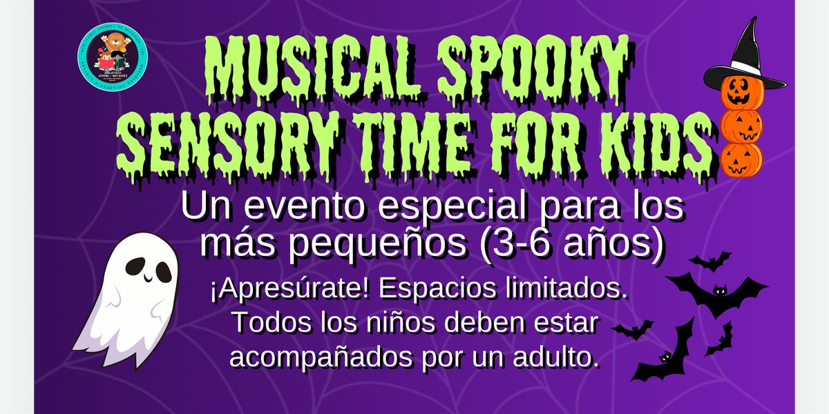 MUSICAL SPOOKY SENSORY TIME FOR KIDS, Mayagüez Children's Library, 24 ...