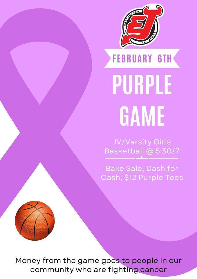 Annual Purple Basketball Game (Girls), 101 Maple St, East Jordan, MI ...