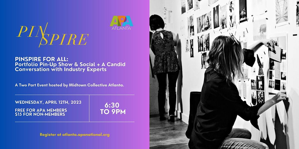PinSpire For All: Portfolio Pin-Up Show + Candid Convo w/ Industry ...