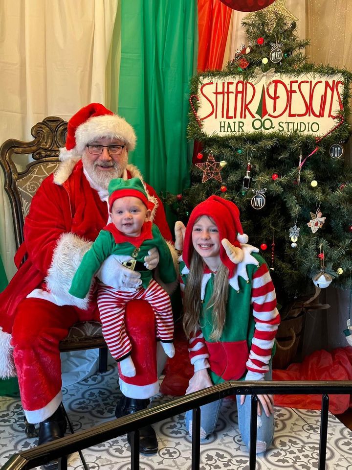 Santa Day & The 12 Days of Christmas, Shear Designs Hair Studio ...