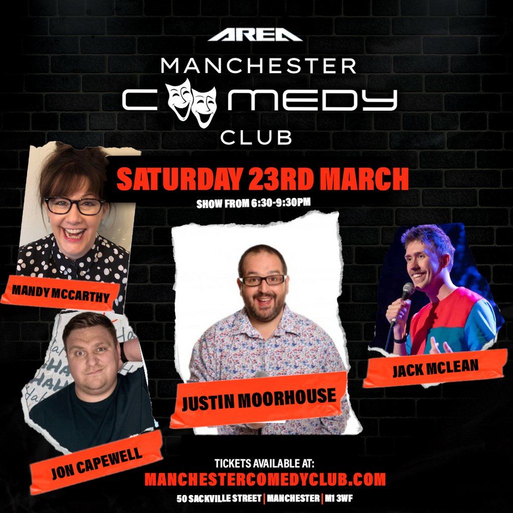 Manchester Comedy Club, Area Manchester, March 23 2024 | AllEvents.in