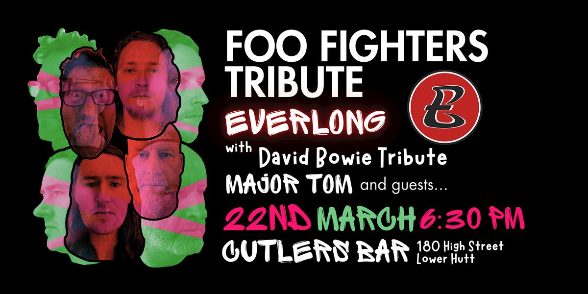 Everlong - Foo Fighters Tribute with Special guests, Cutlers Bar, Lower ...