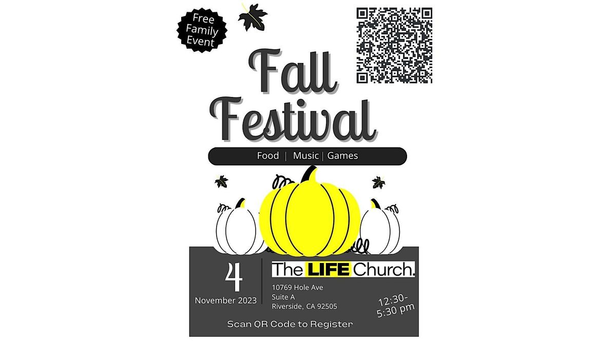 Fall Festival, 10769 Hole Ave suite a, Riverside, 4 November 2023 ...