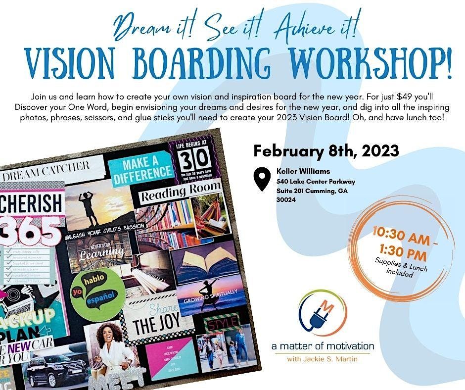 Vision Boarding Workshop, Keller Williams Community Partners, Cumming ...