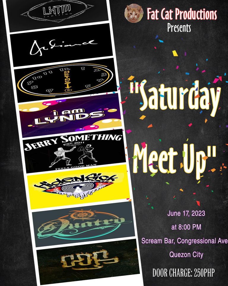 Saturday Meet Up, Scream Bar by Blare Entertainment Production, Quezon ...