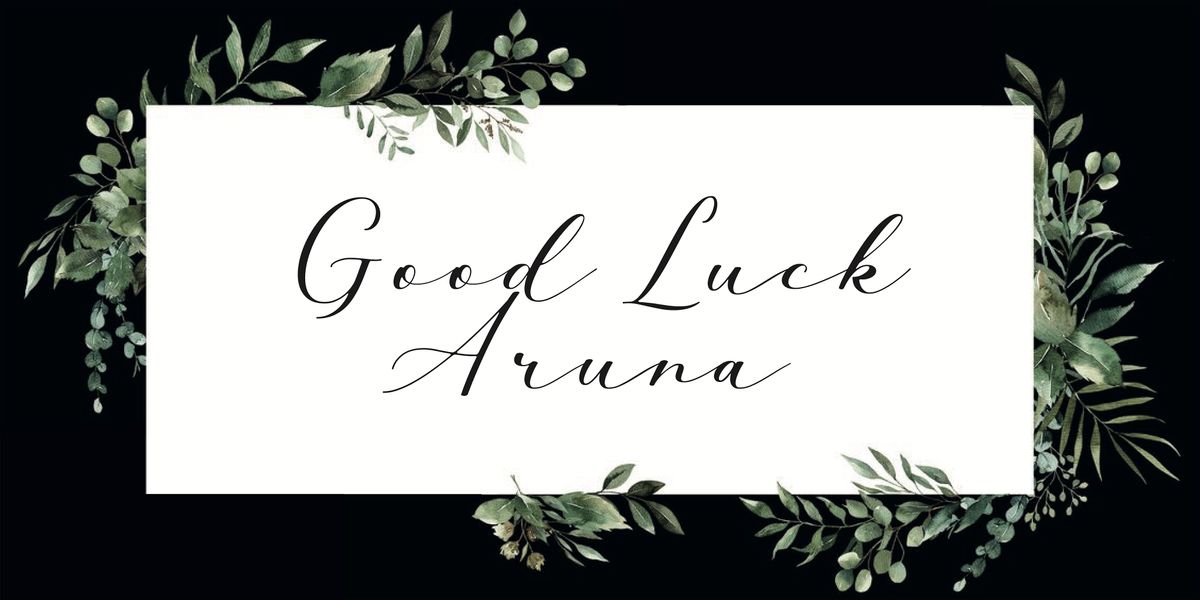 Good Luck Aruna!, DoubleTree by Hilton London - Ealing, 14 July 2023 ...