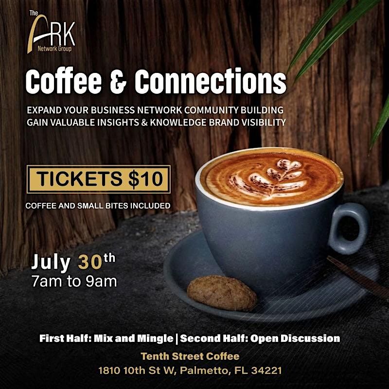 Coffee & Connections, 1810 10th St W, Palmetto, 30 July 2024 | AllEvents.in