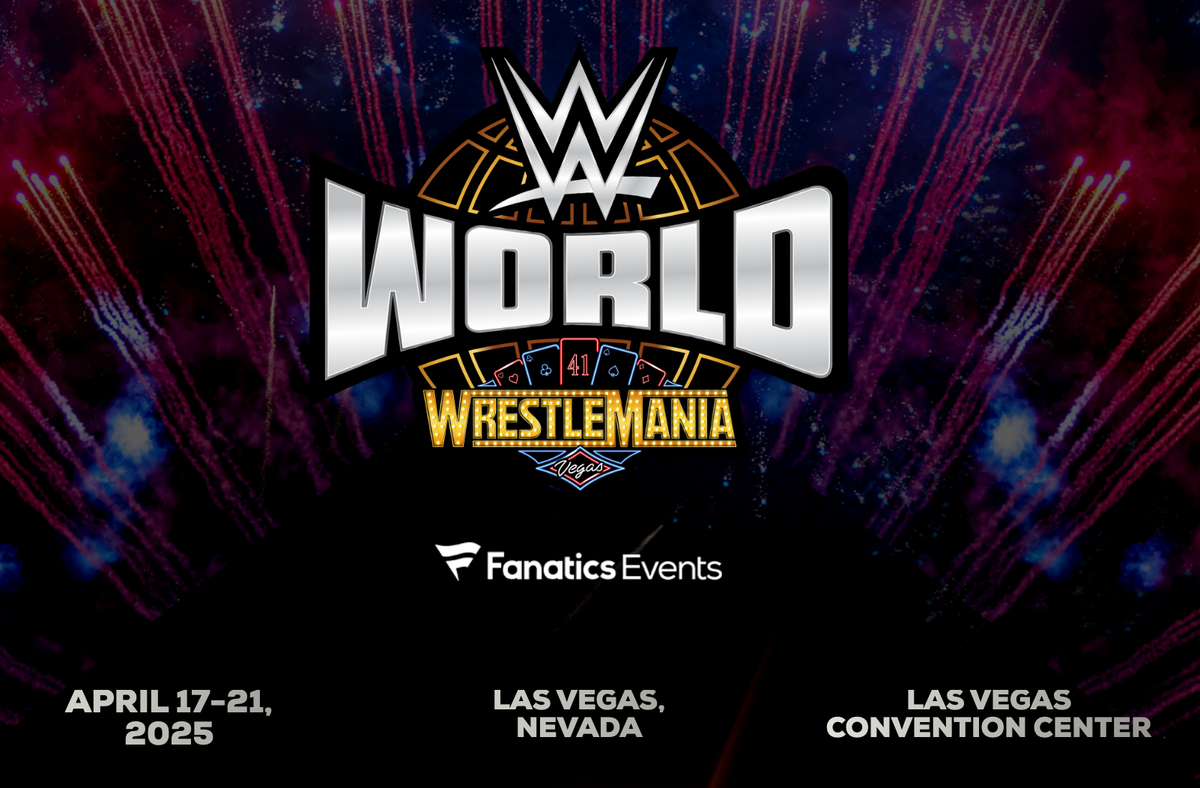 WWE World - 5 Day Pass, Las Vegas Convention Center, 17 April 2025 ...