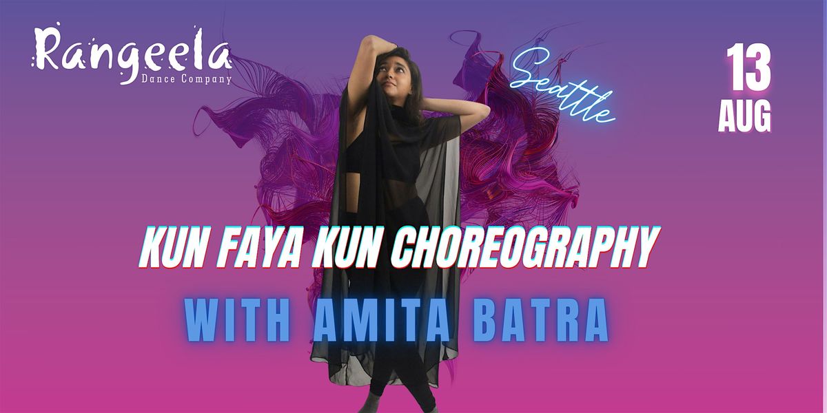 Sufi Movement Workshop with Amita Batra, Rangeela Dance Company ...