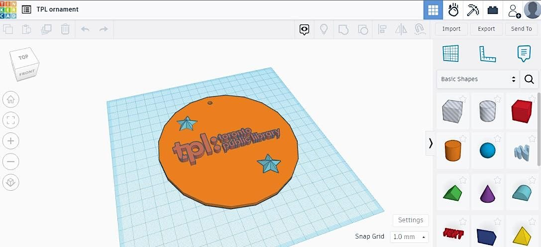 Introduction To 3d Design With Tinkercad Toronto Public Library