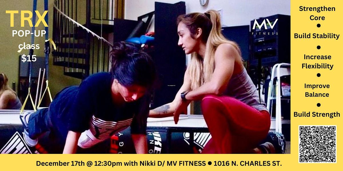 TRX POP-UP, 1016 N Charles St, Baltimore, 17 December 2023 | AllEvents