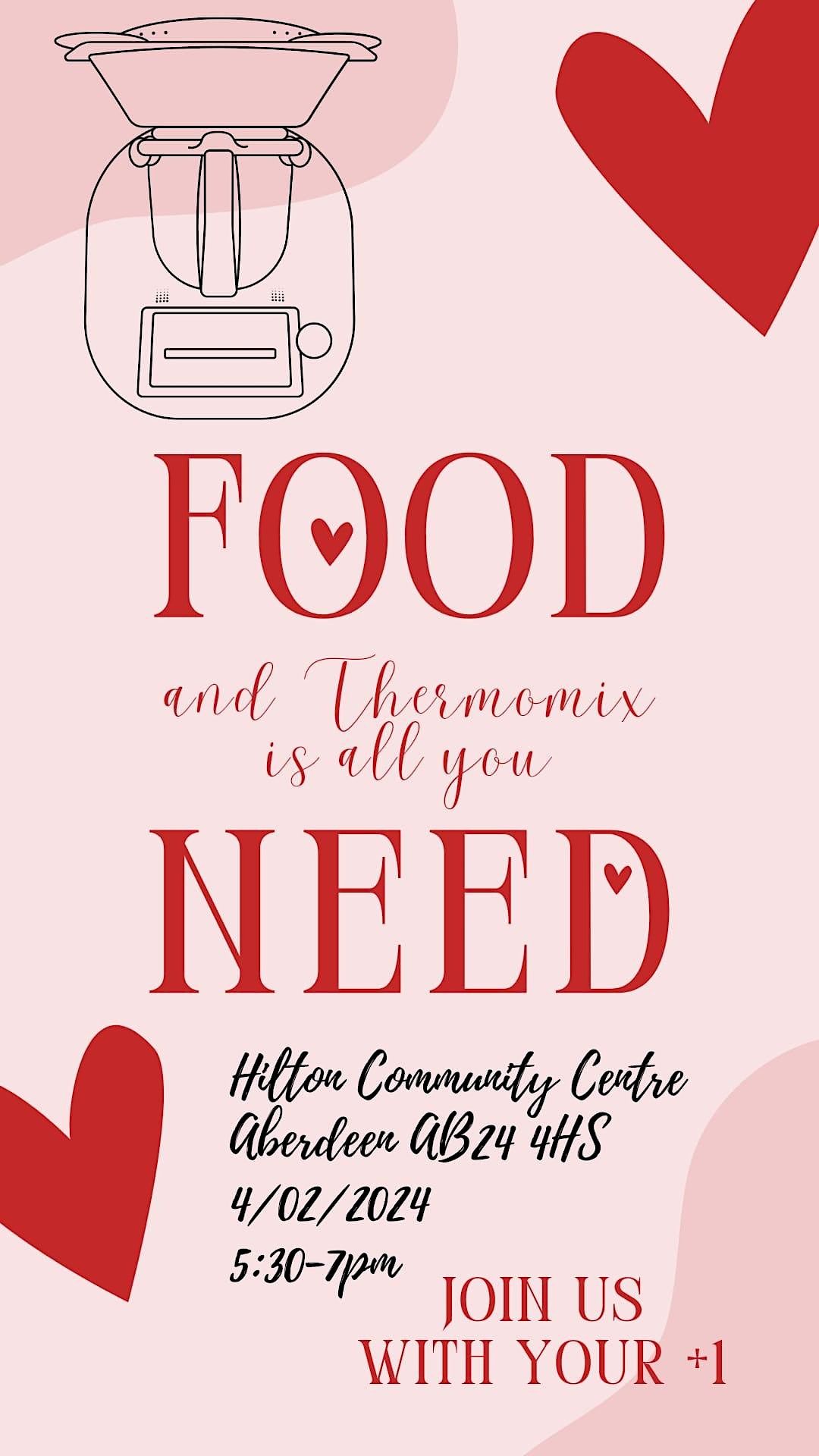 Valentines Cooking Class with Thermomix, Hilton Community Centre ...