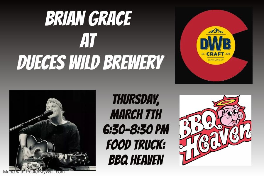 Brian Grace at Dueces Wild Brewery, Dueces Wild Brewery, Colorado ...