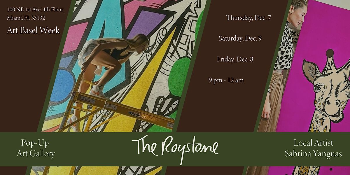 Art Basel Event: Two Immersive Experiences, One Location, The Roystone ...